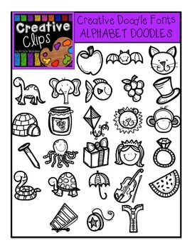 Alphabet clipart doodle, Picture #2261743 alphabet clipart doodle