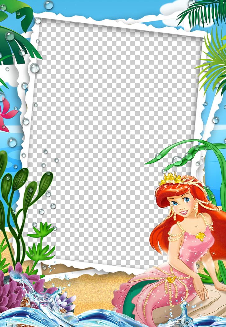 Ariel clipart frame, Ariel frame Transparent FREE for download on ...