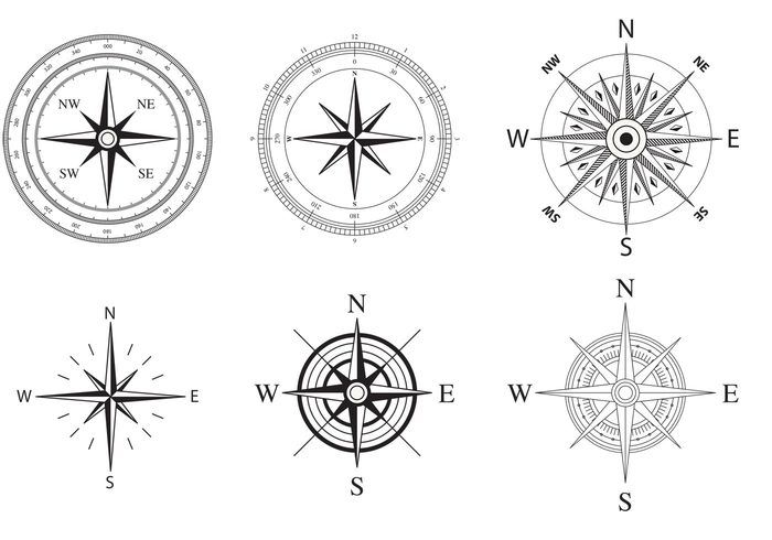 Arrowhead clipart compass, Arrowhead compass Transparent FREE for ...
