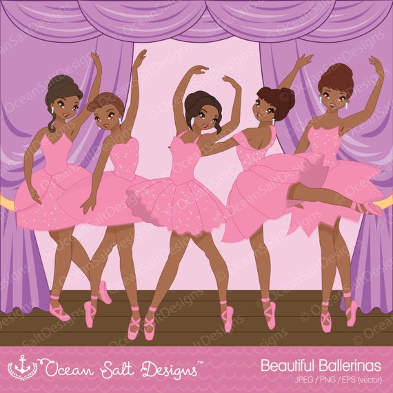 Ballerina clipart african american ballerina, Ballerina african ...