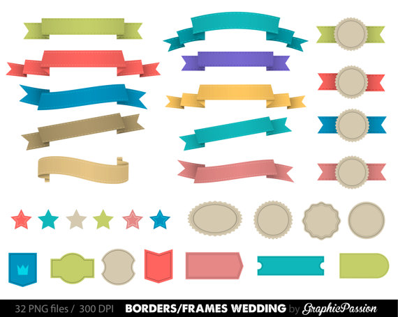 Banners clipart scrapbook, Banners scrapbook Transparent FREE for ...