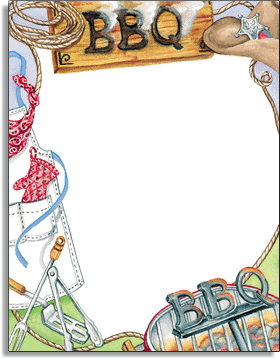 Bbq clipart border, Bbq border Transparent FREE for download on ...