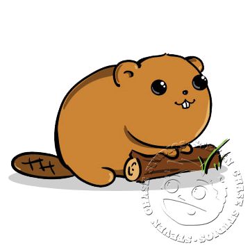 Beaver clipart chibi, Beaver chibi Transparent FREE for download on ...