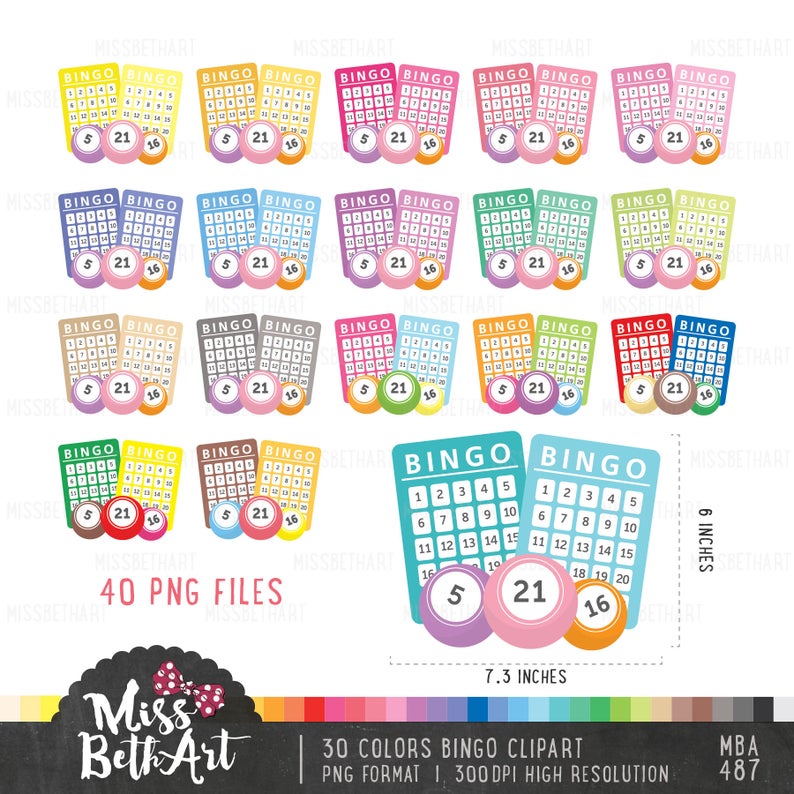 Bingo clipart colorful, Picture #2302788 bingo clipart colorful