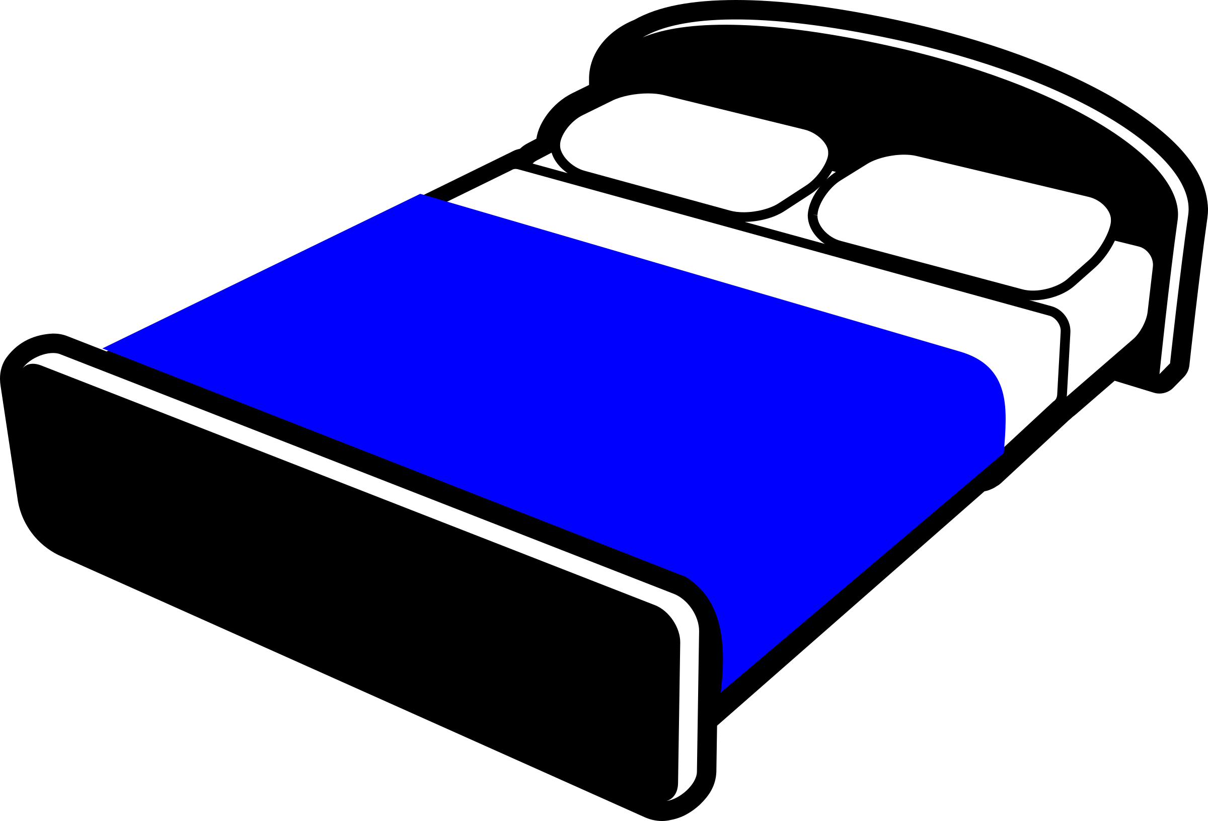 Clipart bed lit, Clipart bed lit Transparent FREE for download on ...