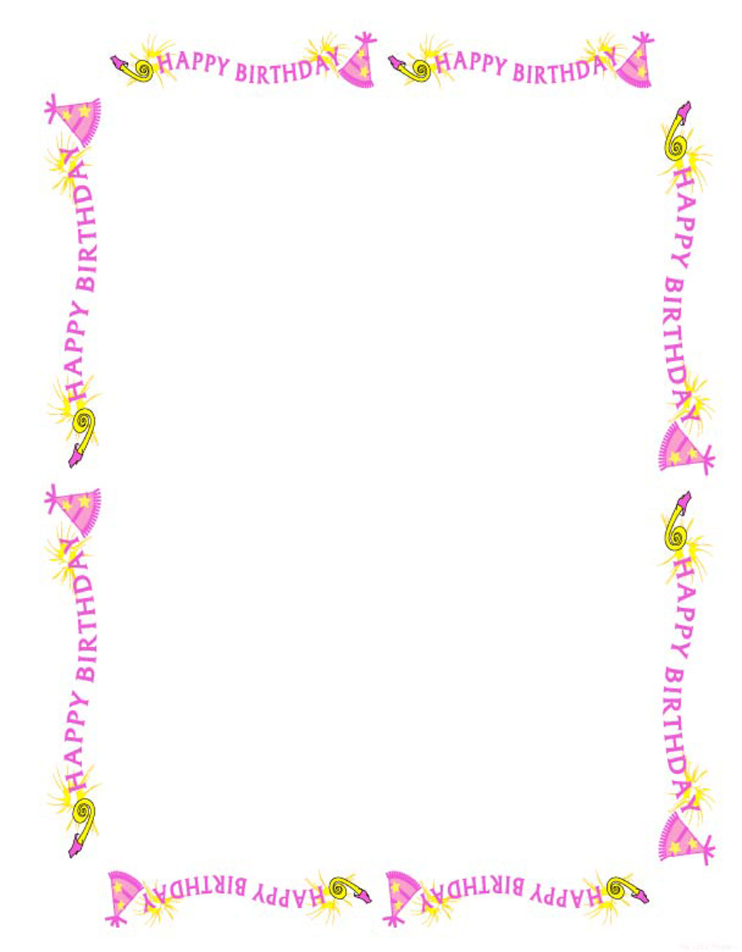 Border Clipart Birthday Border Birthday Transparent FREE For Download Border Clipart Birthday Border Birthday Transparent FREE For Download
