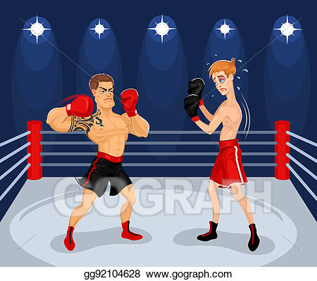 Boxer clipart boxing ring, Boxer boxing ring Transparent FREE for ...