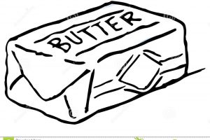 Butter clipart outline, Butter outline Transparent FREE for download on ...