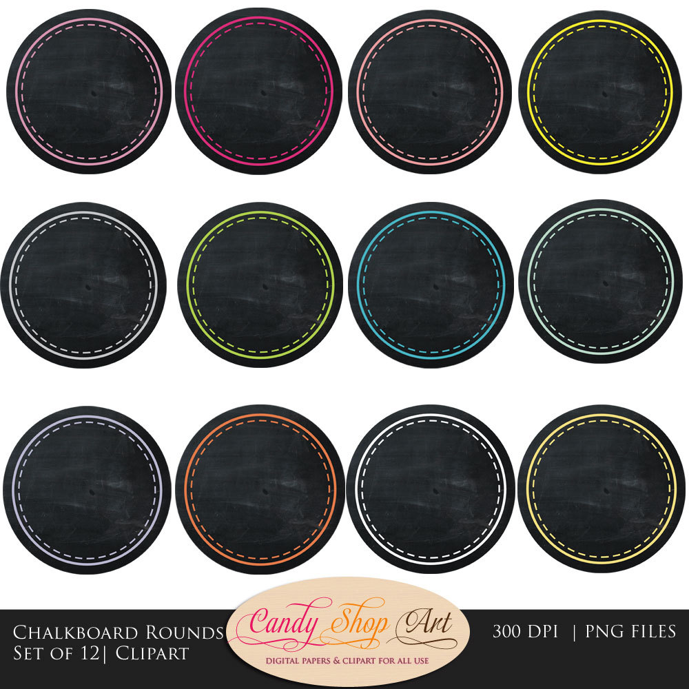 Chalkboard clipart circle, Chalkboard circle Transparent FREE for ...