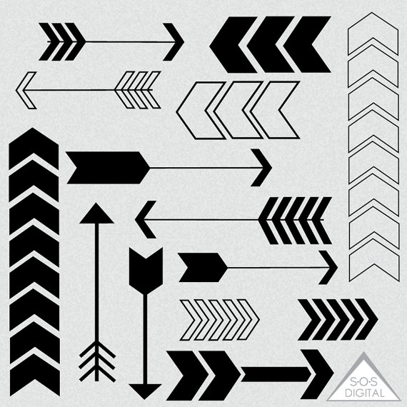 Chevron clipart arrow, Chevron arrow Transparent FREE for download on ...