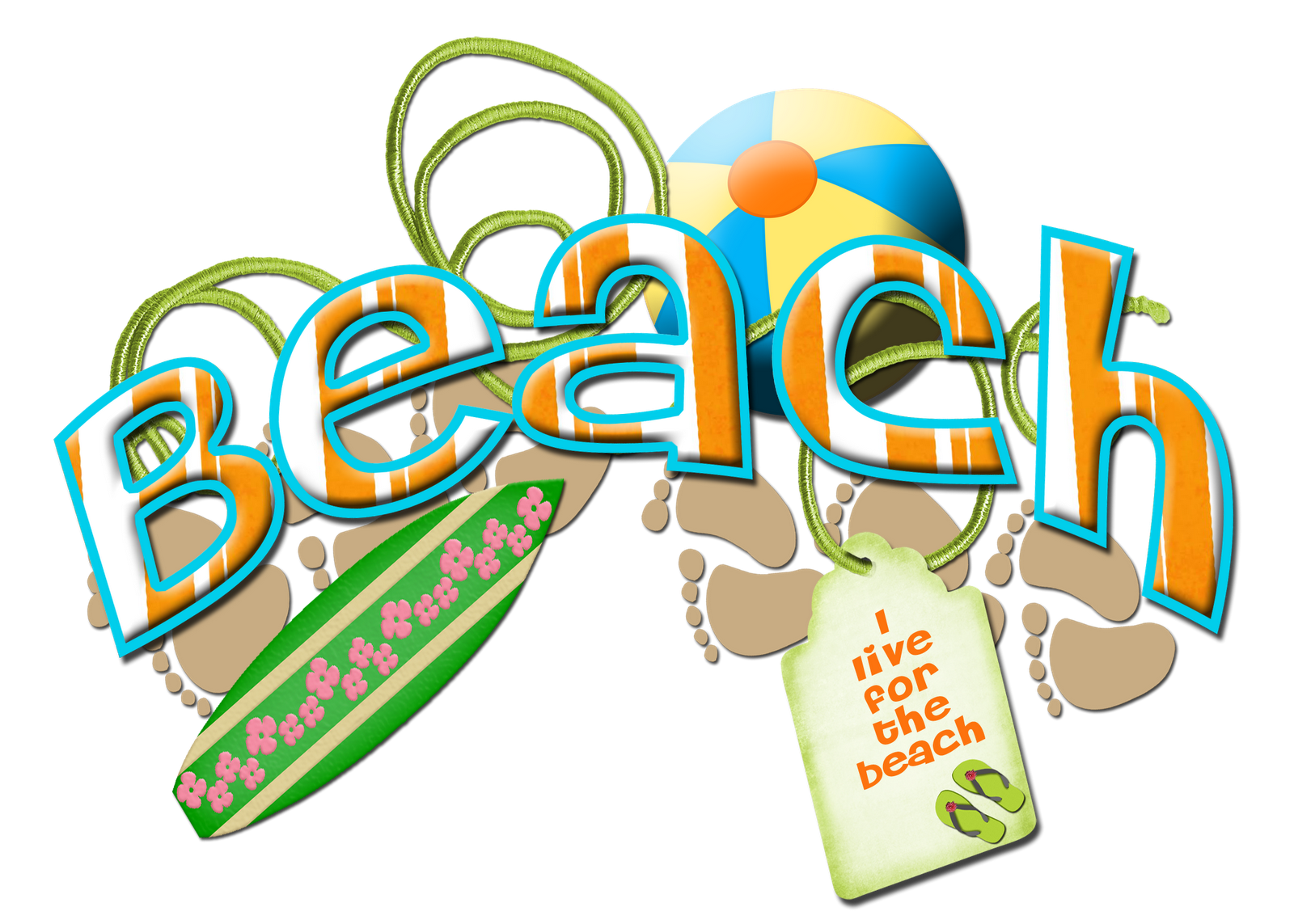 Words Clipart Beach Picture 2203681 Words Clipart Beach