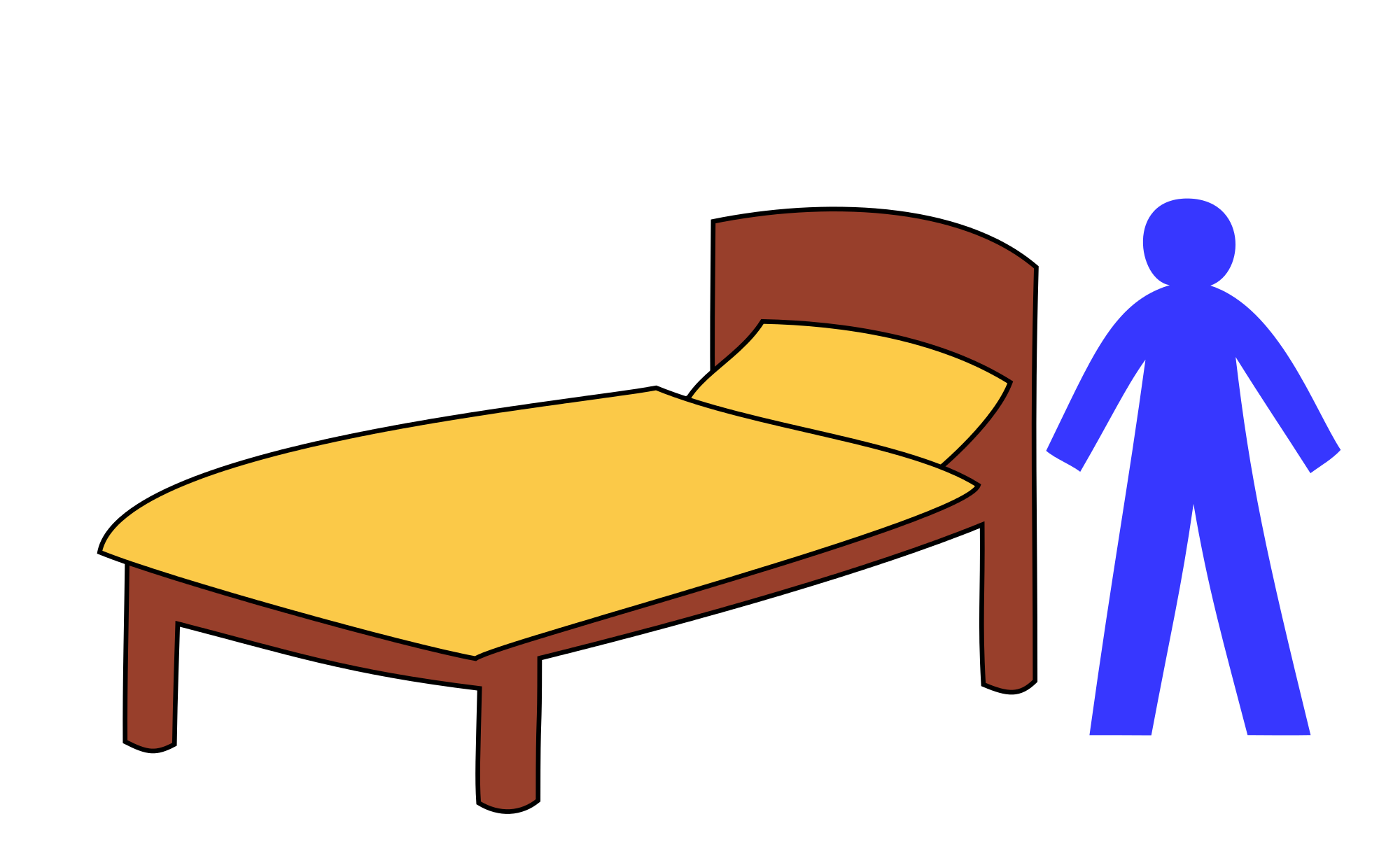 Clipart bed lit, Clipart bed lit Transparent FREE for download on ...