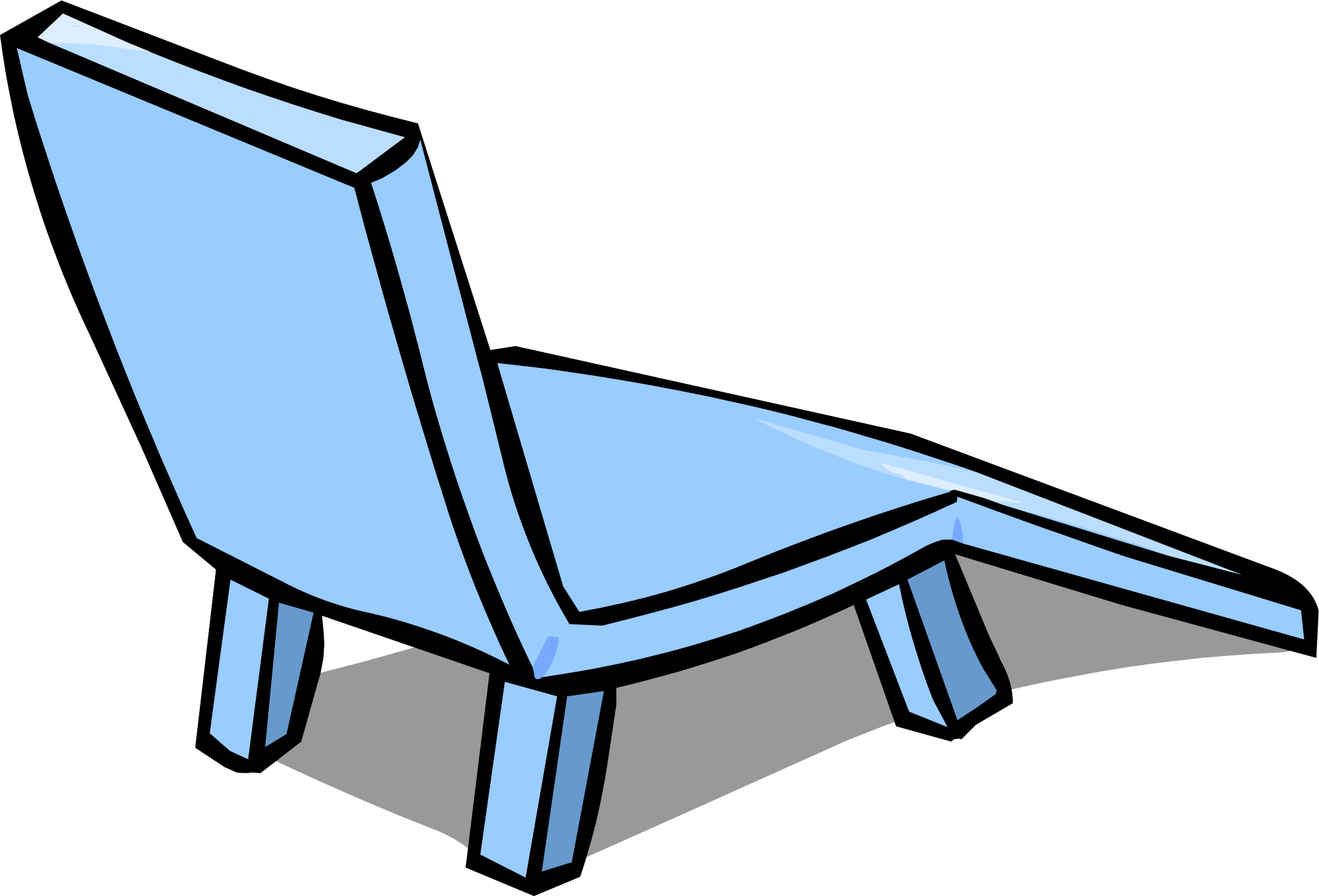 Clipart chair blue chair, Clipart chair blue chair Transparent FREE for ...