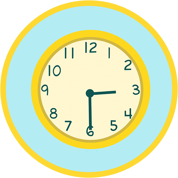 Clocks clipart half hour, Clocks half hour Transparent FREE for ...