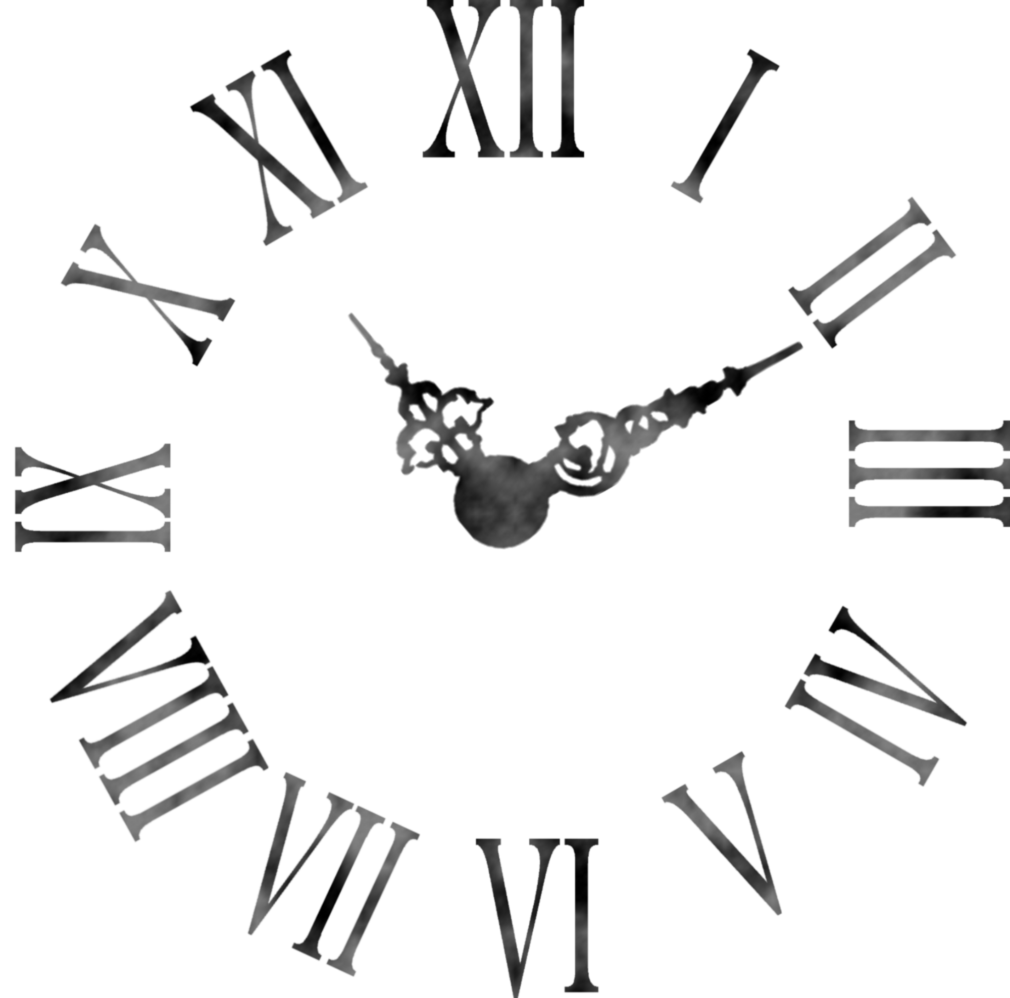 Clipart Clock Roman Numerals Clipart Clock Roman Numerals Transparent