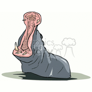 Clipart hippo mouth, Clipart hippo mouth Transparent FREE for download ...