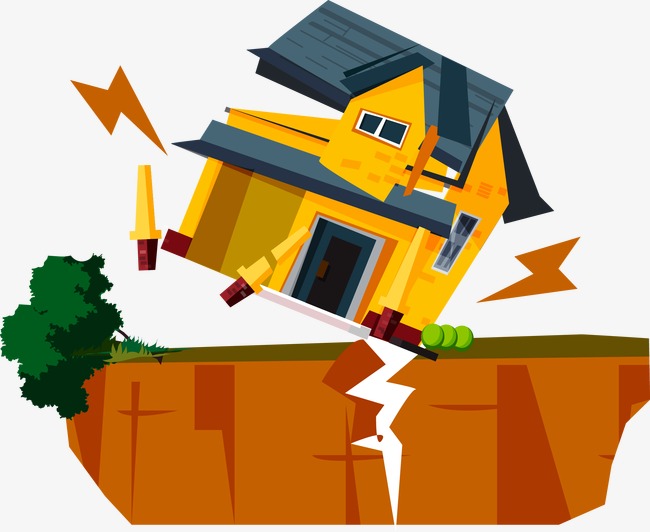 Clipart house collapse, Clipart house collapse Transparent FREE for ...
