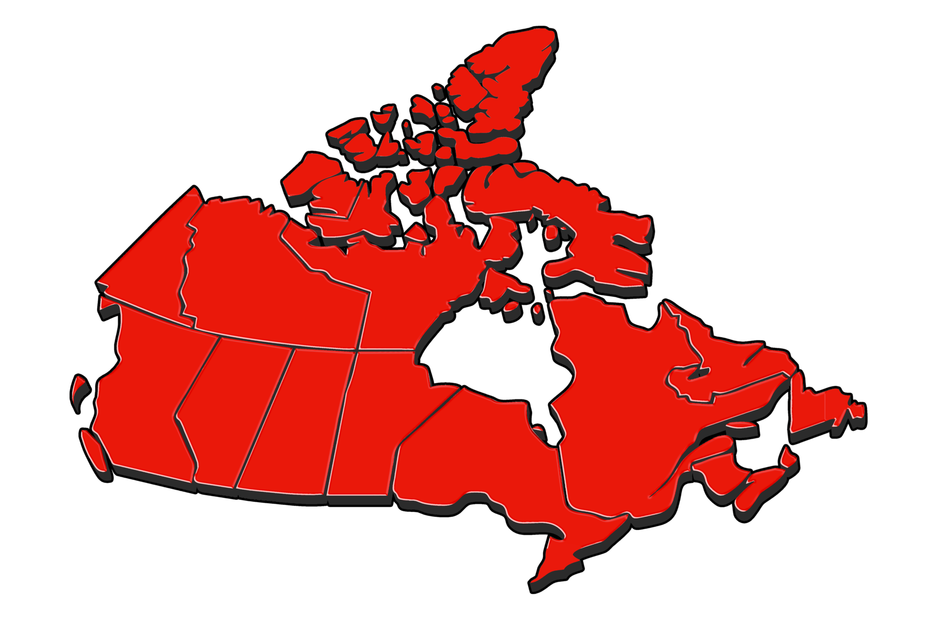 Canada Map Clip Art Canada Map Clip Art