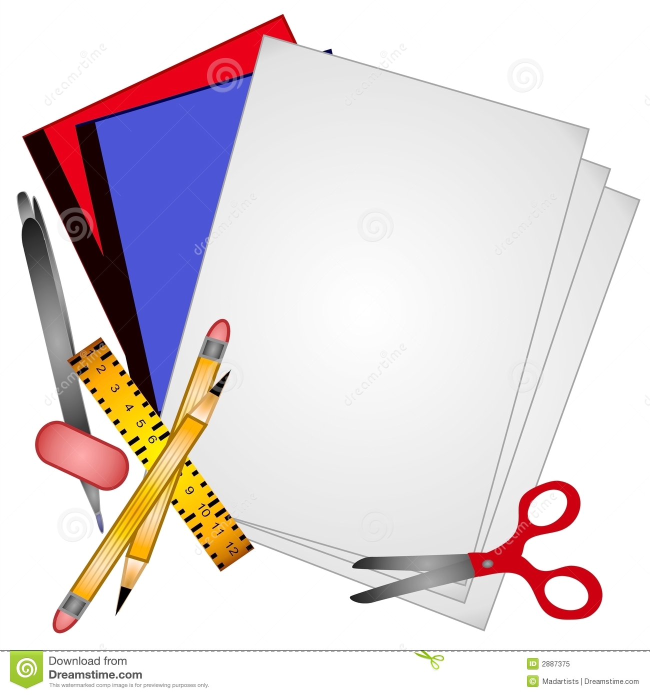 Paper clipart school papers, Paper school papers Transparent FREE for ...