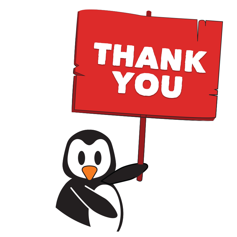 Clipart penquin thank you, Clipart penquin thank you Transparent FREE ...
