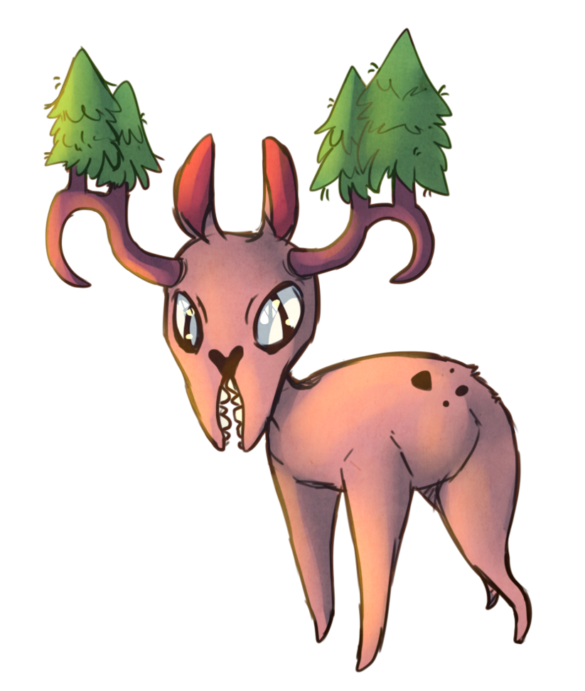 Clipart reindeer secret santa, Clipart reindeer secret santa ...