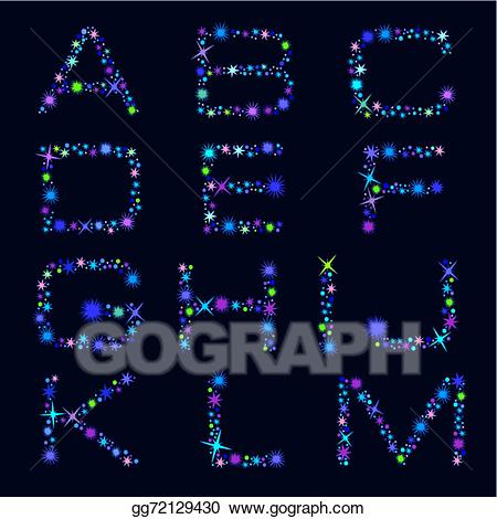 Clipart stars alphabet, Picture #2494784 clipart stars alphabet