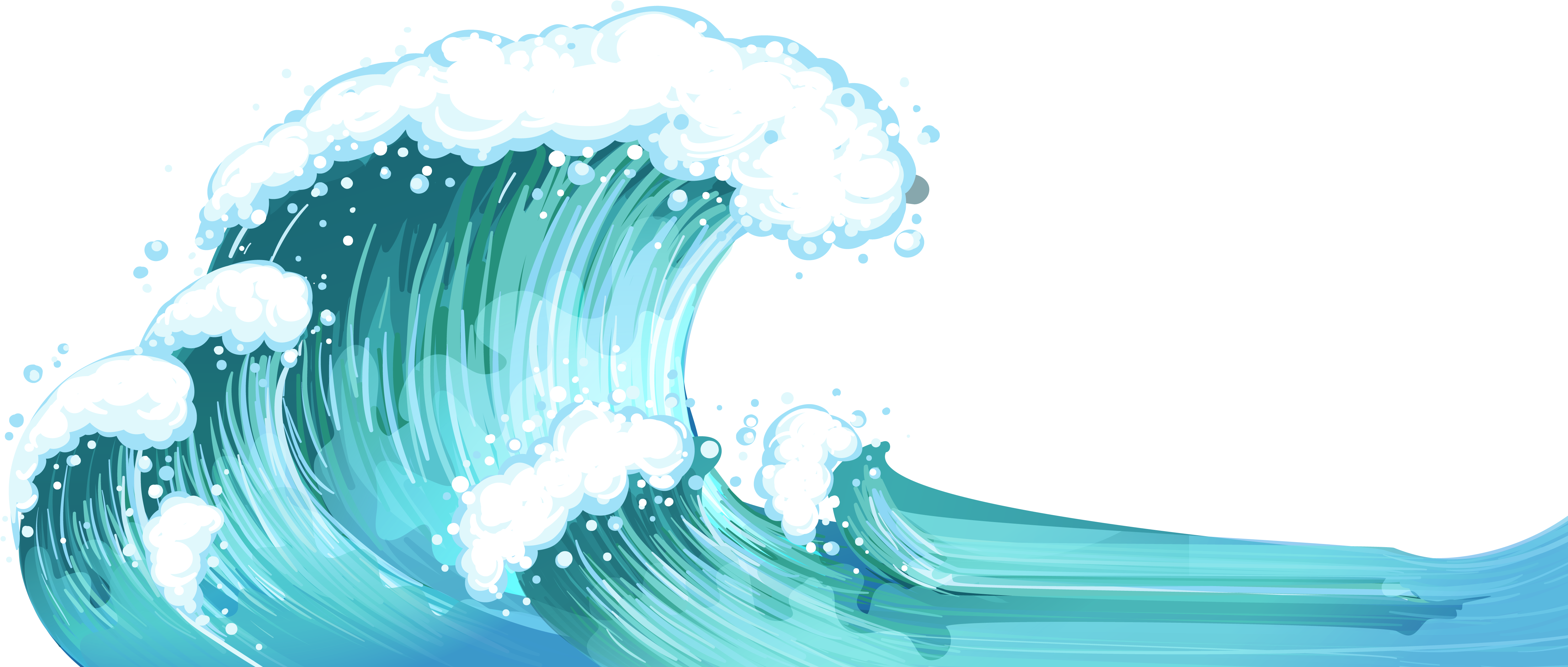 Clipart wave ocean current, Clipart wave ocean current Transparent FREE ...