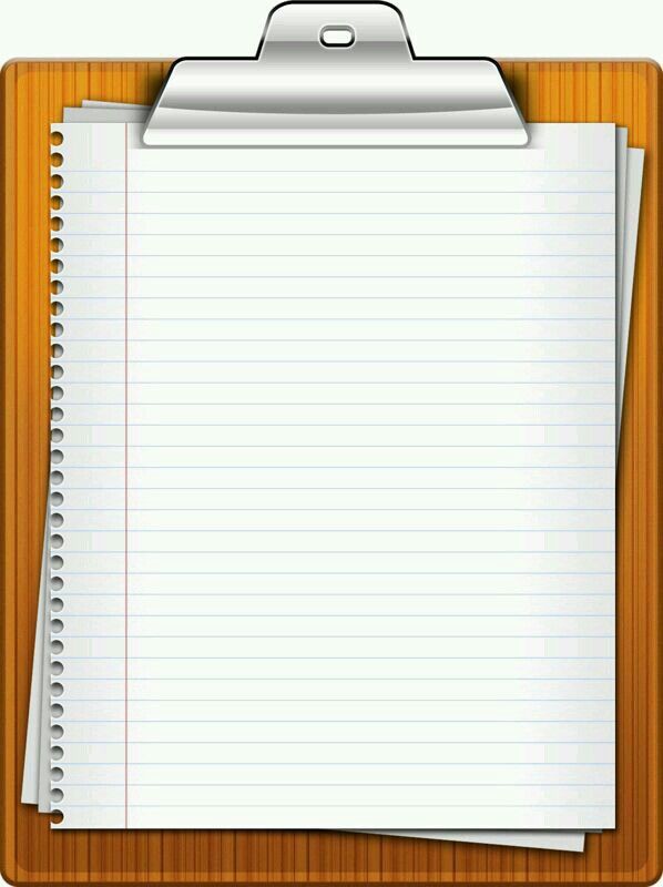 Clipboard clipart lined notepad, Clipboard lined notepad Transparent ...
