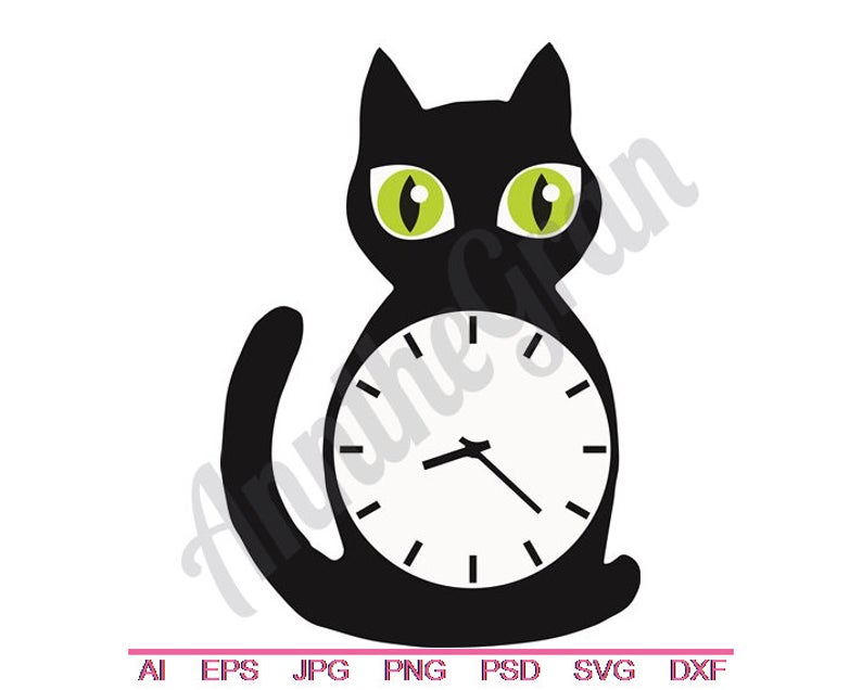 Clocks clipart cat, Picture #2517656 clocks clipart cat