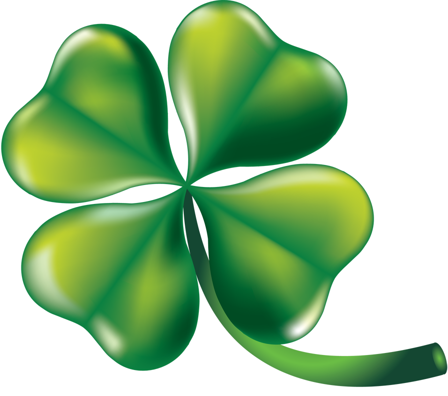 Clover clipart left, Clover left Transparent FREE for download on ...