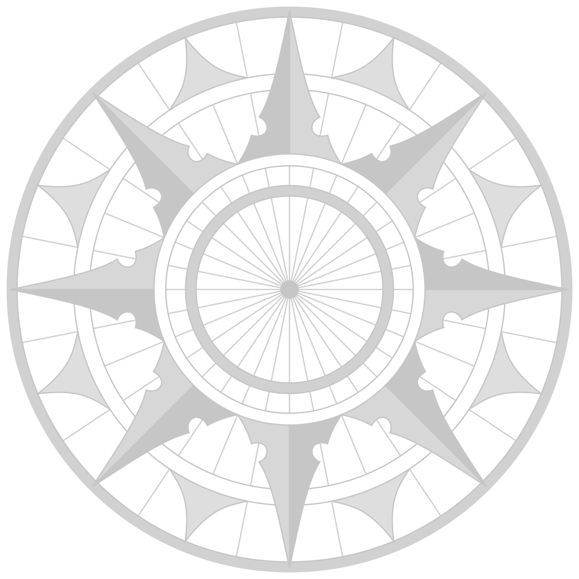 Compass clipart traceable, Compass traceable Transparent FREE for ...