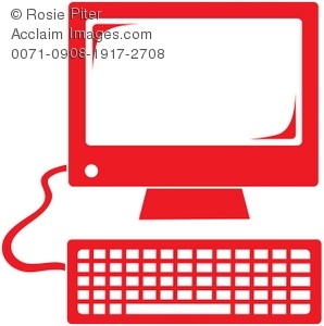 Computer clipart red, Picture #2535417 computer clipart red