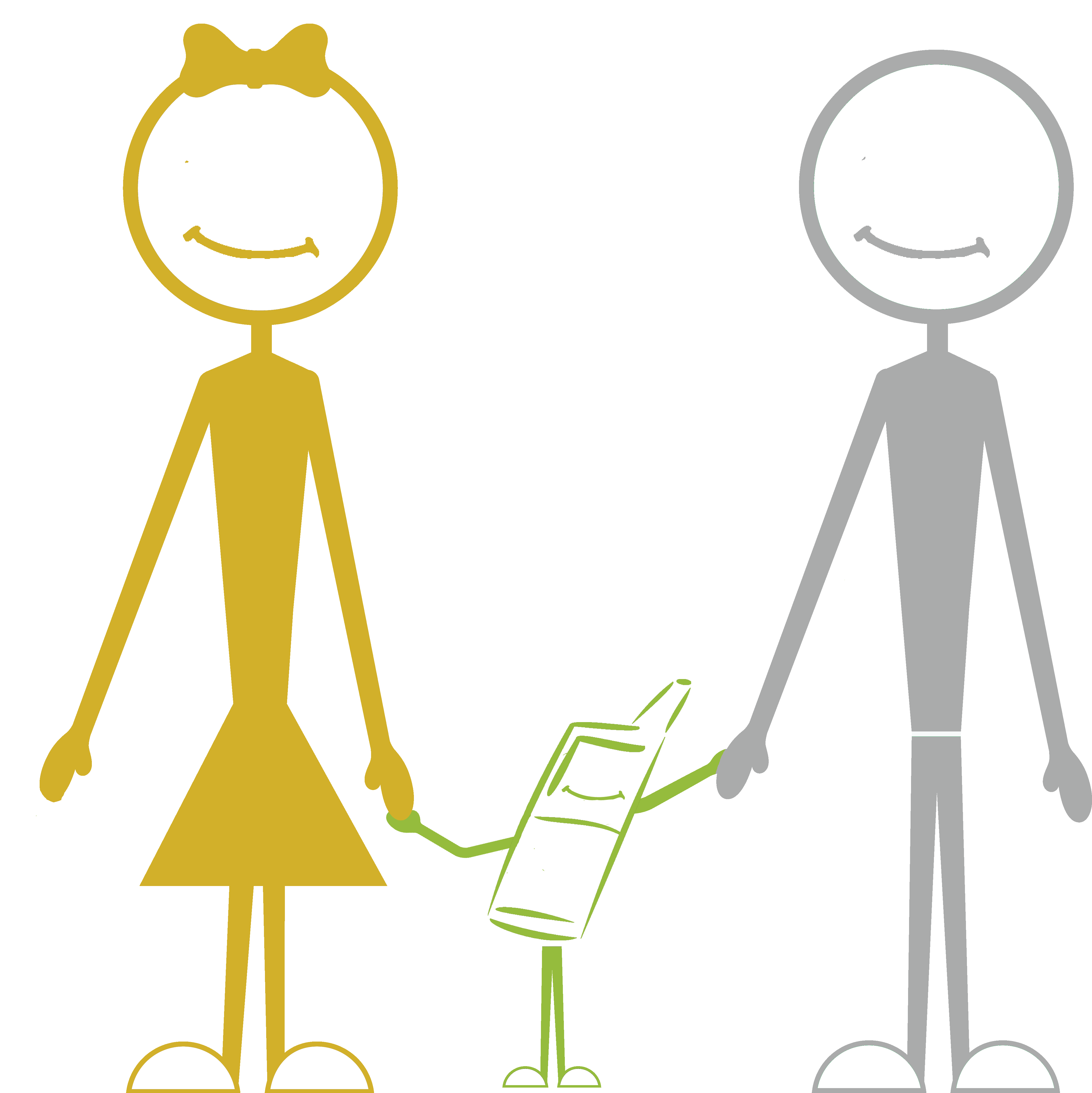 Contract clipart stick figure, Contract stick figure Transparent FREE ...