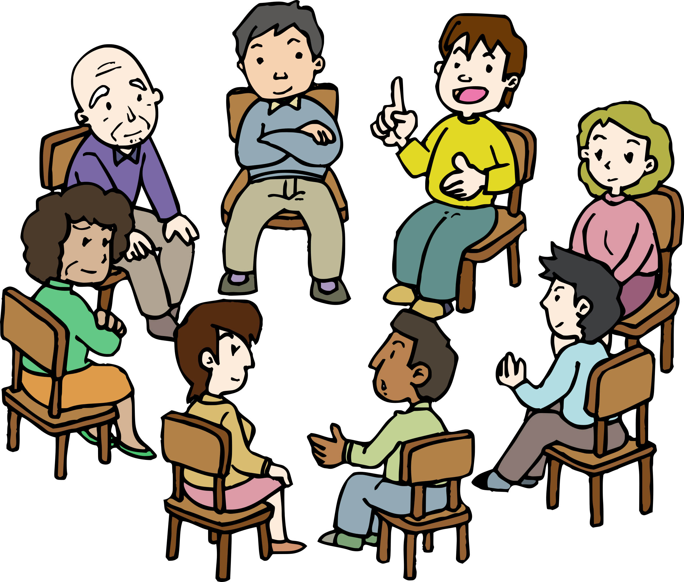 Conversation Clipart Grouping Picture 792415 Conversation Clipart