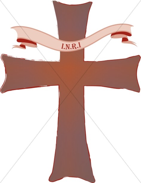 Crucifix clipart inri, Crucifix inri Transparent FREE for download on ...
