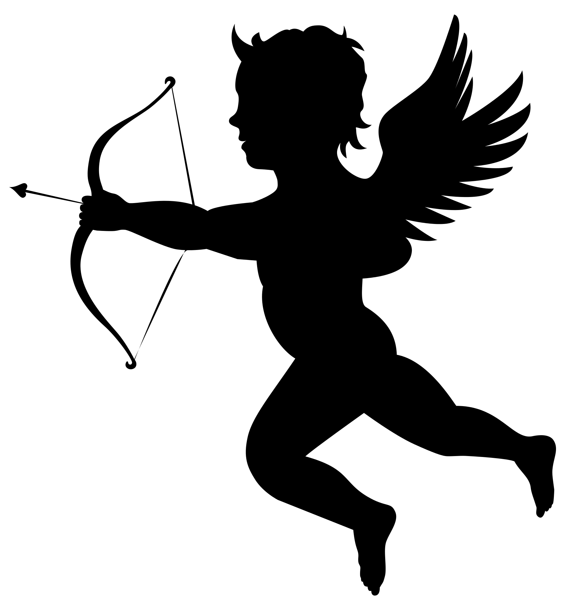 Cupid clipart cupid's bow, Cupid cupid's bow Transparent FREE for ...