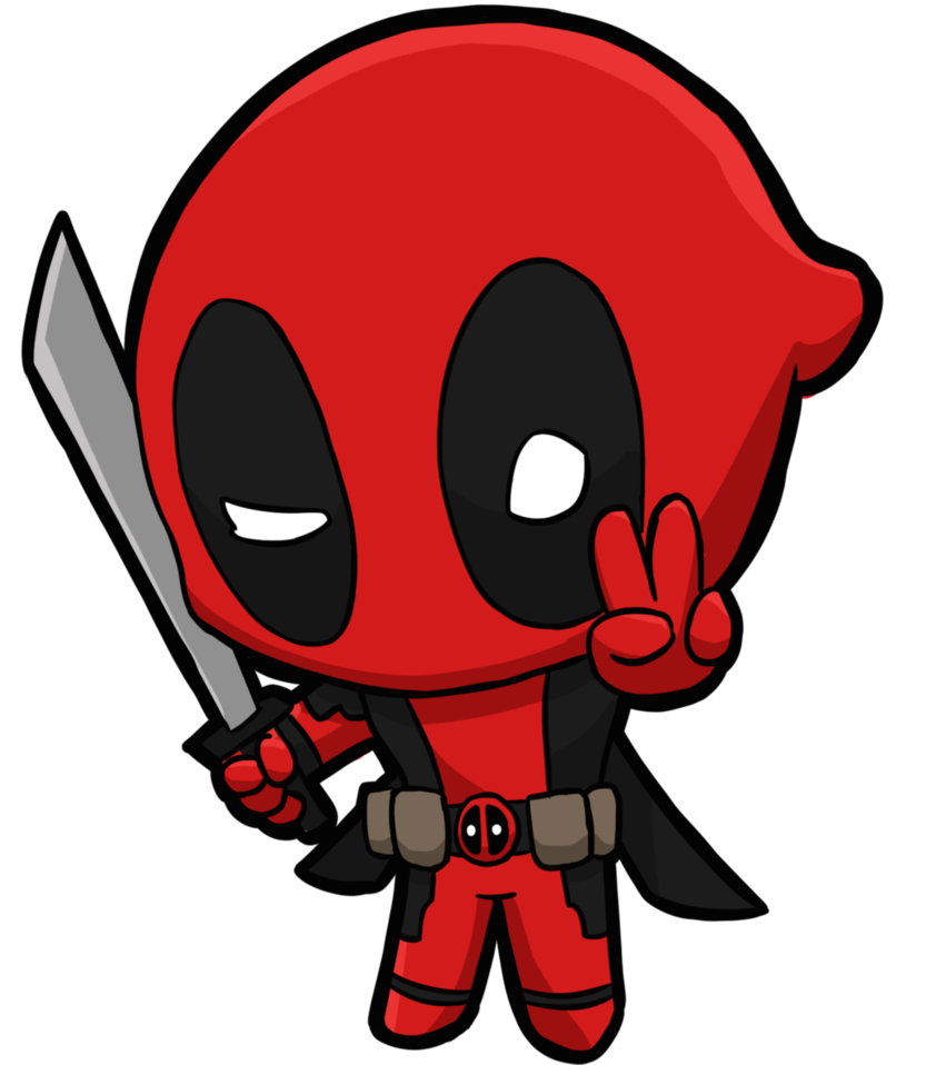 Deadpool clipart mini, Deadpool mini Transparent FREE for download on ...