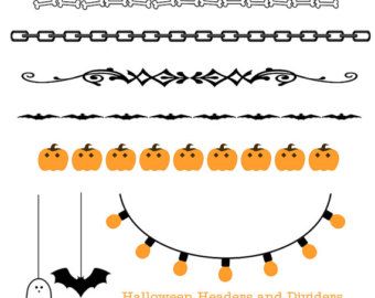 Divider clipart october, Divider october Transparent FREE for download ...