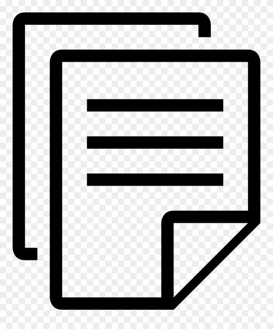 Document clipart svg, Document svg Transparent FREE for download on ...