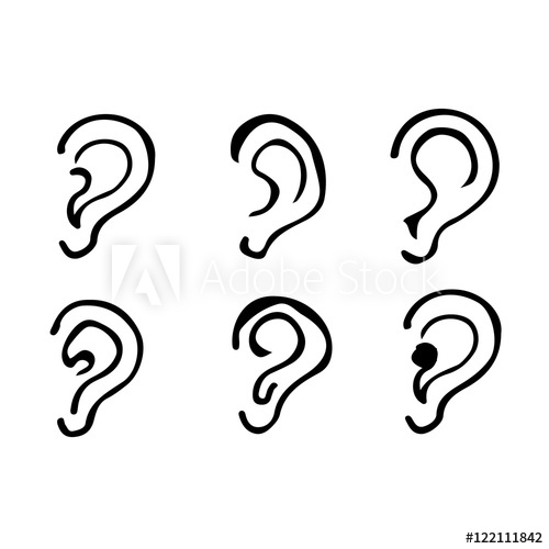 Ears clipart doodle, Picture #2639604 ears clipart doodle