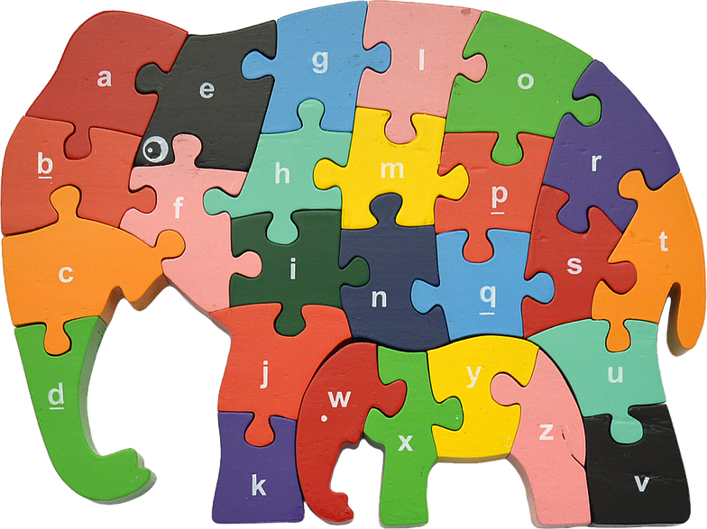 Elephants clipart puzzle, Elephants puzzle Transparent FREE for ...