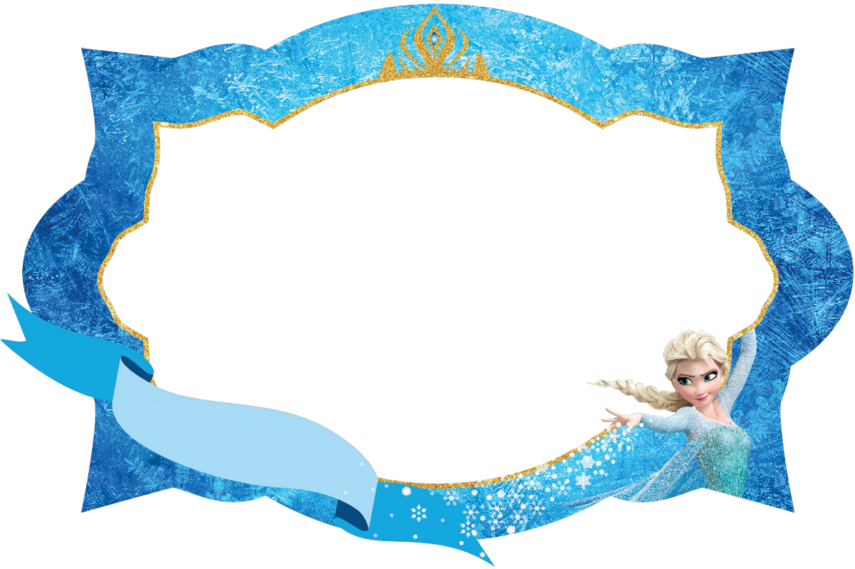 Elsa clipart border, Elsa border Transparent FREE for download on ...