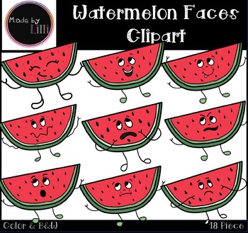 Faces clipart watermelon, Picture #2673685 faces clipart watermelon