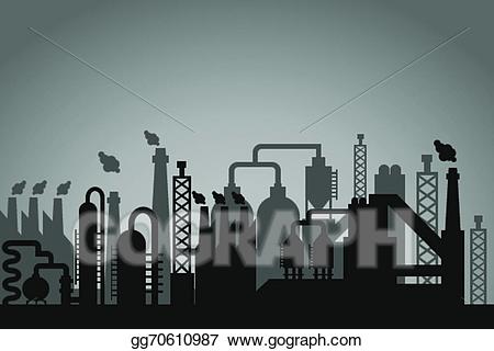 Factory clipart skyline, Factory skyline Transparent FREE for download ...