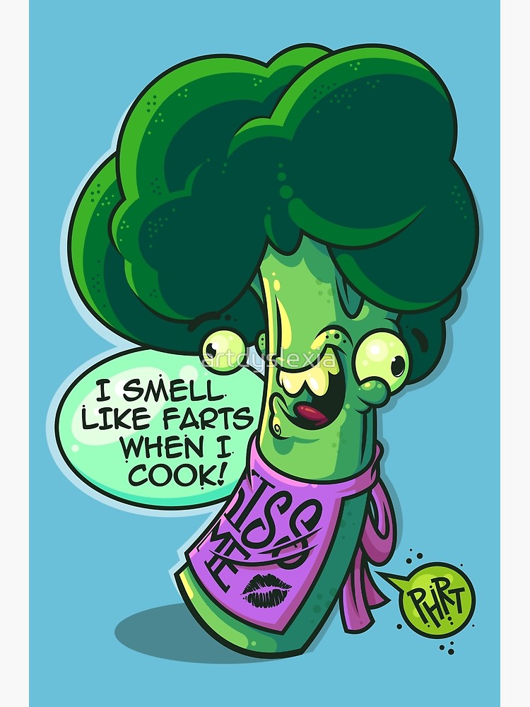 Fart clipart broccoli, Fart broccoli Transparent FREE for download on ...
