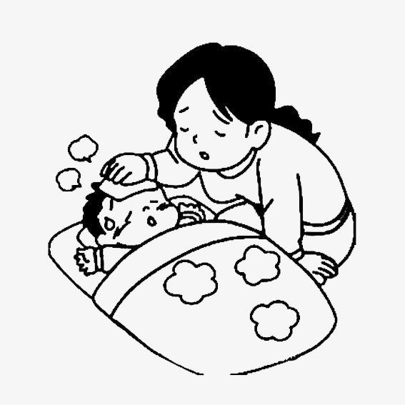 Fever clipart black and white, Picture #2693627 fever clipart black and ...