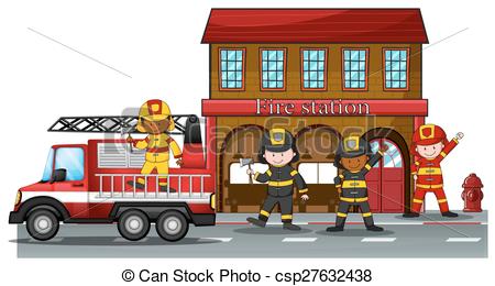 Firefighter clipart fire hall, Firefighter fire hall Transparent FREE ...