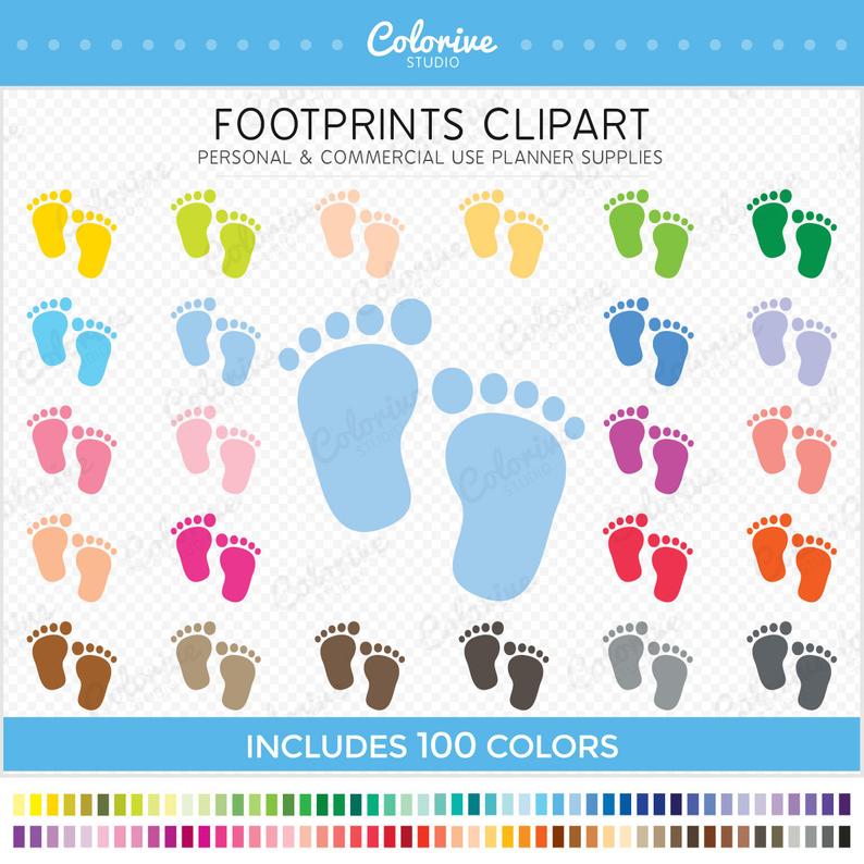 Footprints clipart cute, Picture #2721025 footprints clipart cute