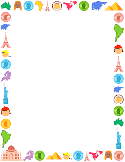 Geography clipart border, Picture #2746533 geography clipart border