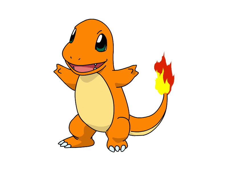Hello clipart pokemon charmander, Hello pokemon charmander Transparent ...